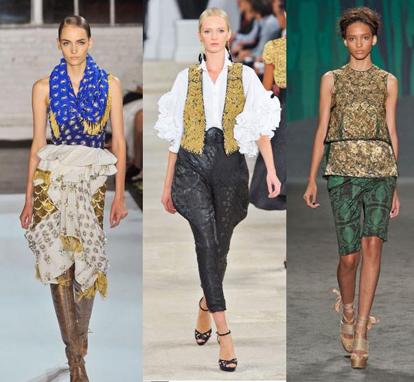 2013 New York Fashion Trending Looks - Spring - Makhsoom Blog