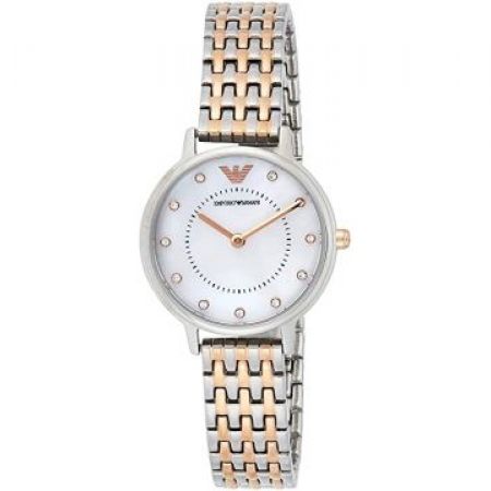 Emporio Armani AR11094 Stainless Steel Analogue Quartz Round Watch For Women Makhsoom
