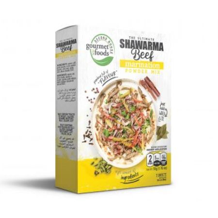 SH Gourmet Foods Shawarma Beef Marination Powder Mix 50 g - Makhsoom