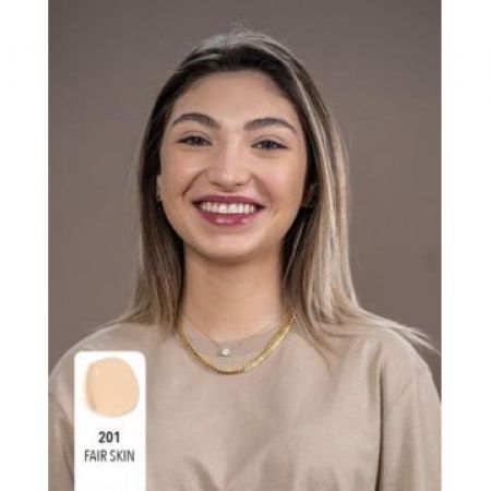 Samoa Skin Envy Poreless Skin Matt Foundation 201 Fair Skin - Makhsoom