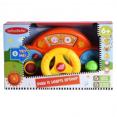 Infunbebe Play And Learn Drive Activity Toy - Makhsoom