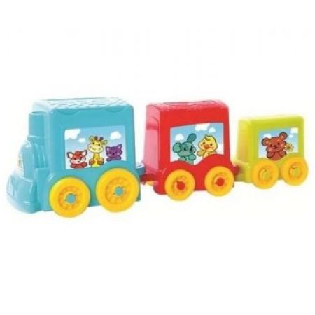 Infunbebe Stacking Baby Train With Animals - Makhsoom