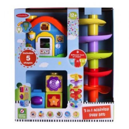 Infunbebe 3-in-1 Activity Play Set - Makhsoom