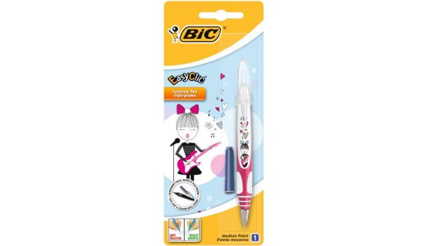 Bic Easy Clic Fountain Pen Stylo Plume Rechargeable-Monster - Makhsoom
