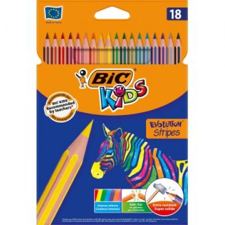 Bic Evolution Stripes Coloring-12 - Makhsoom