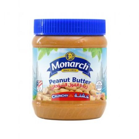 Monarch Peanut Butter Crunchy 340 g - Makhsoom