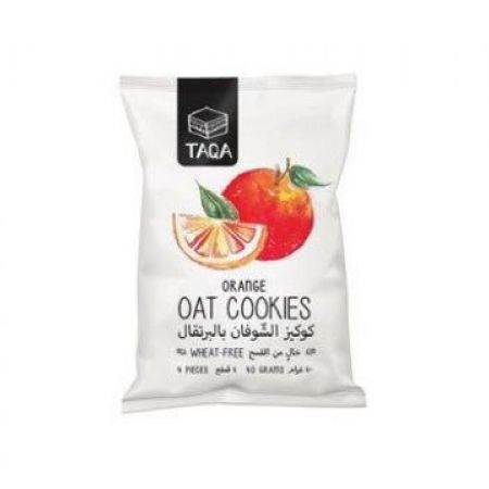 TAQA Oat Cookies Orange SU 40 g - Makhsoom