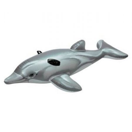 Intex Inflatable Dolphin Ride-On 175 x 66 cm - Makhsoom