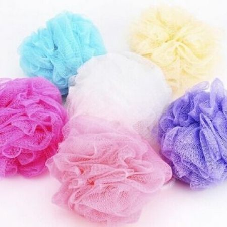 Bath Mesh Sponge 1 pc - Yellow - Makhsoom