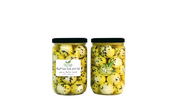 Chi Fresh Labneh Goat Baladi With Habat Al Baraka - 400 g - Makhsoom