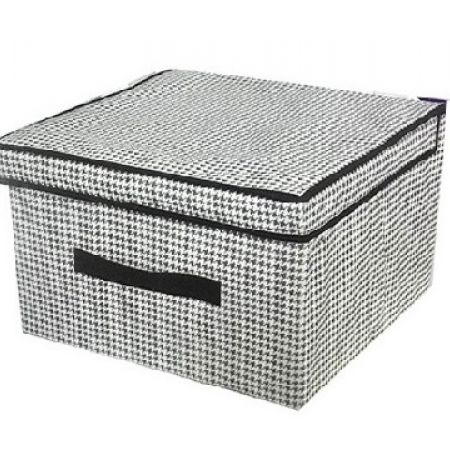 Hitt Non-Woven Foldable Box With Lid - Makhsoom