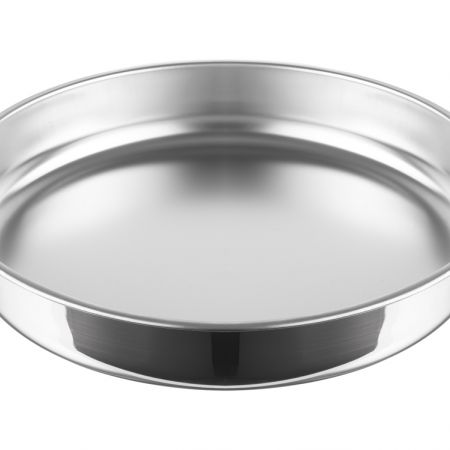Pal Round Inox Baking Pan Titanium-30 cm - Makhsoom