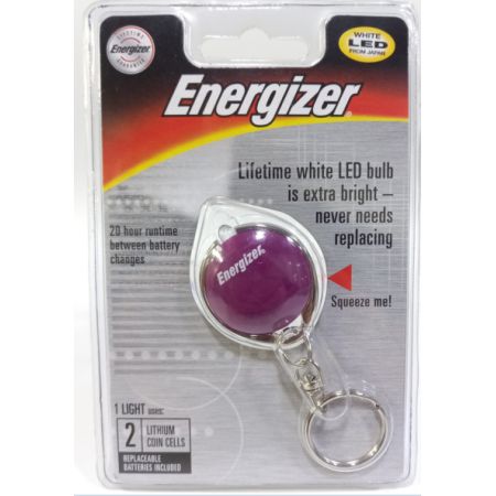 Energizer Key Chain With LED Light KR290 - Yellow - Makhsoom