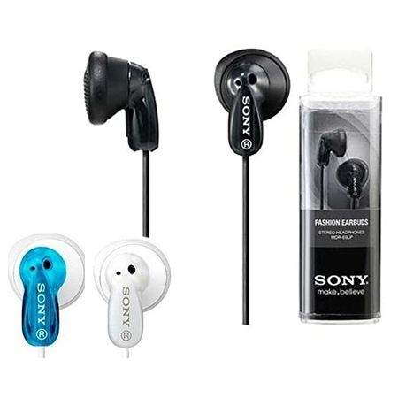 Sony MDR-E9LP In-Ear Stereo Headphones - Black - Makhsoom