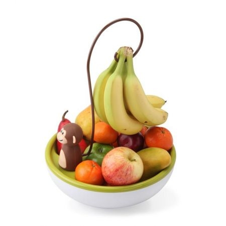Joie Monkey Fruit Bowl 44.8 x 26.2 x 26.2 cm - Makhsoom