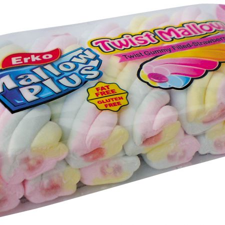 Erko Twist Mallow Small Flat Bag Fat Free 63 g - Makhsoom