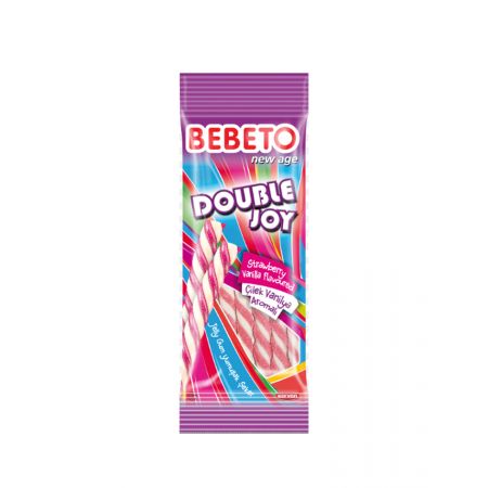 Bebeto Double Joy Straw Vanilla 75 g - Makhsoom