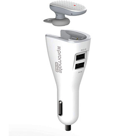 Promate Aria 2 Mini Bluetooth Headphone With Magnetic Charging Station ...