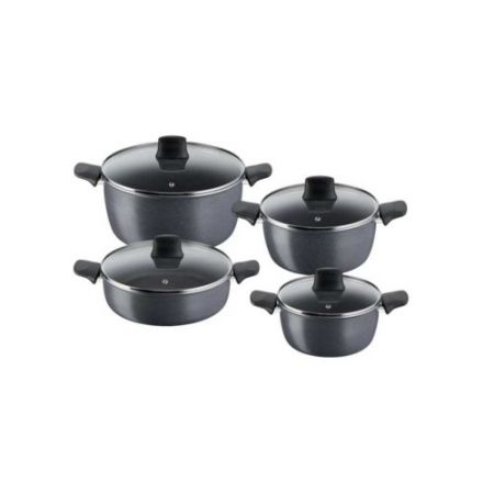 Tefal D4549283 G6 Hard Stone - 8pcs Set - Makhsoom
