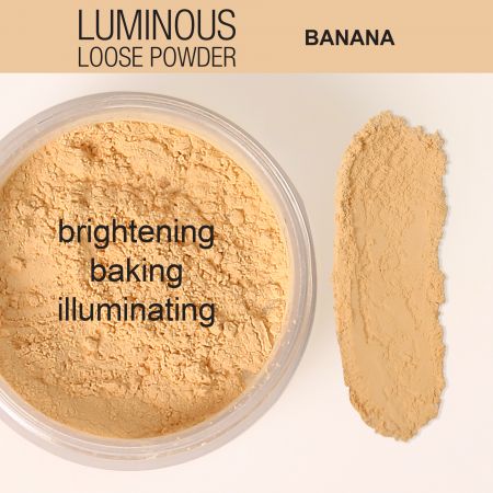 Samoa Skin Envy Matte Banana Setting Loose Powder - Makhsoom