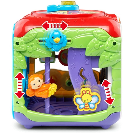 Vtech Sort & Discover Activity Cube - English - Blue - Makhsoom