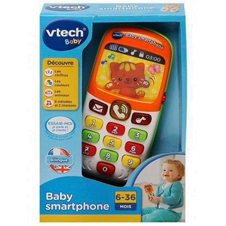 Vtech Small Baby Smartphone - Bilingual - Makhsoom