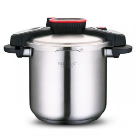 Bodeux Stainless Steel Pressure Cooker Rotary 8L - Makhsoom