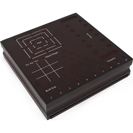 Spin Master Cardinal Family 10 Game Set in a Distinctive Wood Cabinet ...