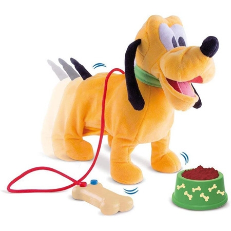 IMC Disney Mickey Mouse Clubhouse Walking Pluto With Barking Sounds ...