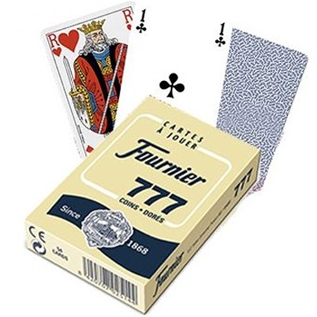Fournier 777 Playing Cards 1 Pack Blue - Makhsoom