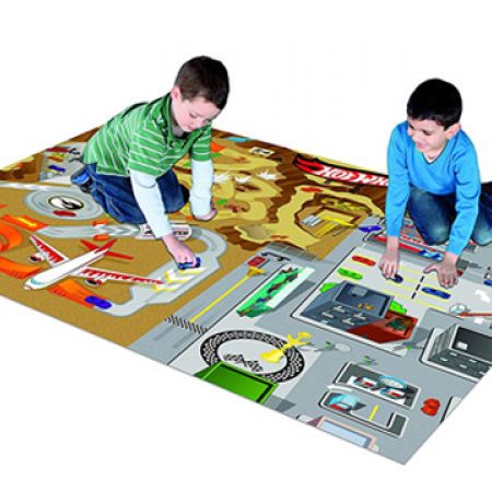 Mega Mat Hot Wheels Jumbo + 2 Cars - Makhsoom