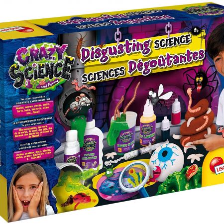 Lisciani Disgusting Lab Slime - French - English - Italian - Makhsoom