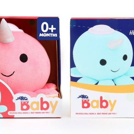 Baby Sunki Soft & Cuddle Octopus With Light & Sound - Makhsoom