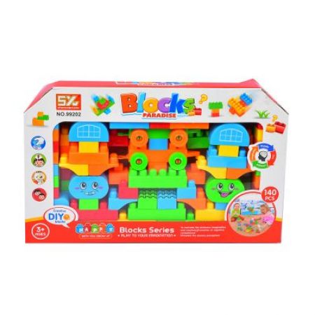 Blocks Paradise Series 140 Pcs - Makhsoom