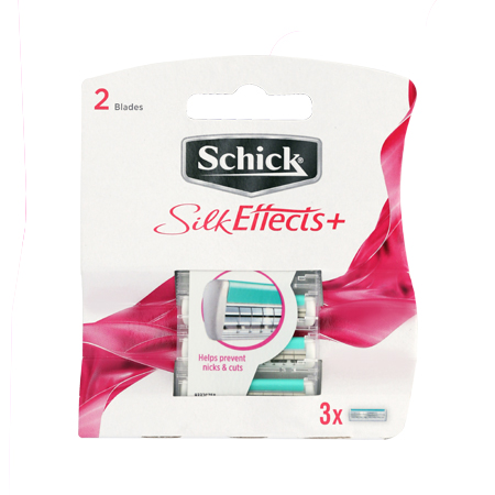 Schick Silk Effects Blades refill 3 pieces For Women - Makhsoom