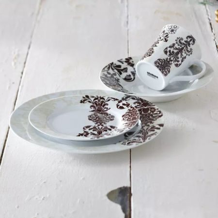 Stokes Manoir Set Of Dinnerware 16 Pcs - Makhsoom