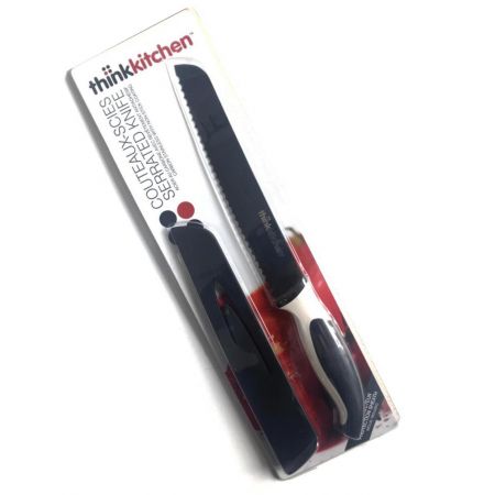 Mario-color Bread Knife 8' With Black Cover - Makhsoom