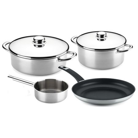 Alza Set Of Pans And Pots For 2 People 6 pieces - Makhsoom