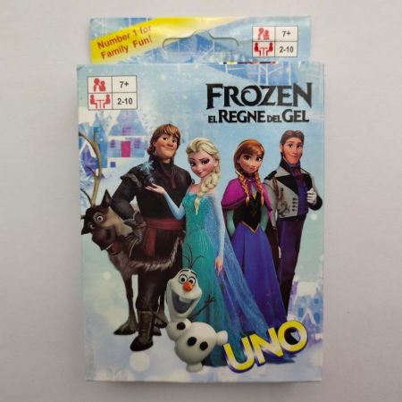 Uno Frozen Playing Cards - Makhsoom