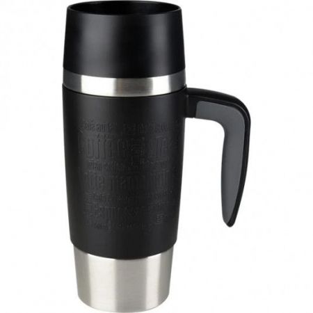 Tefal Travel Mug with Handle 0.36L Black - Makhsoom