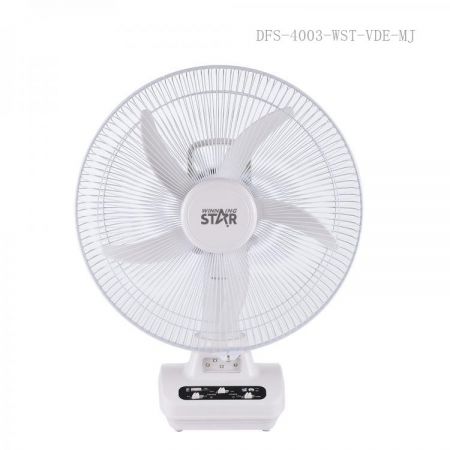 Winning Star Rechargeable 14" Oscillating Fan 17W - Makhsoom