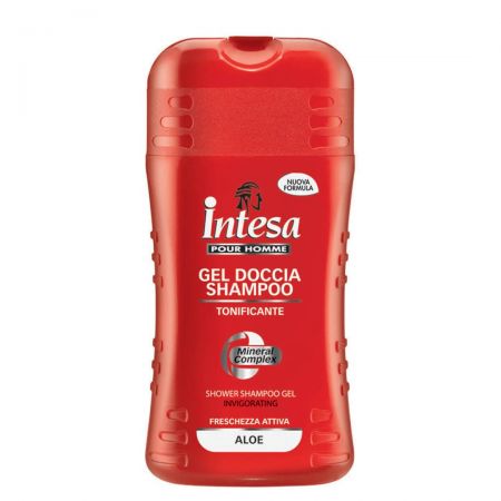 Intesa Shower Shampoo Gel Aloe For Men 250 ml - Makhsoom