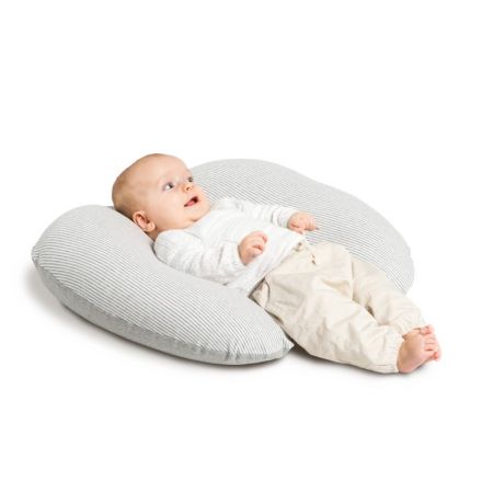 Doomoo Softy Classic Multifunctional Cushion - Light Grey - Makhsoom