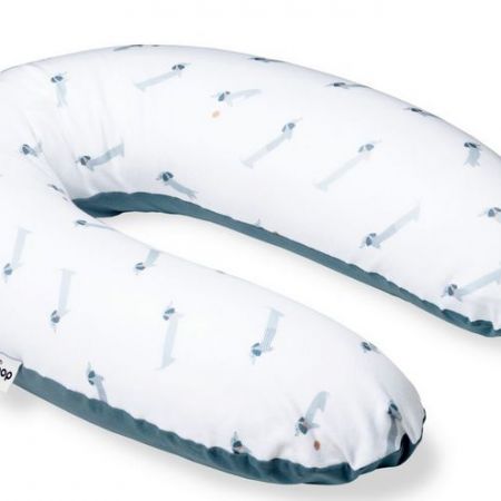 Doomoo Softy Multifunctional Cushion - Fox Grey - Makhsoom