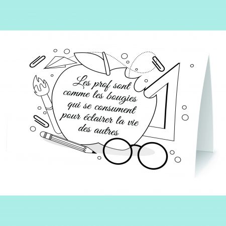 Samdesign Teacher's Day French Card - Makhsoom