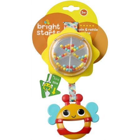 Bright Starts Spin & Rattle Bee - Makhsoom