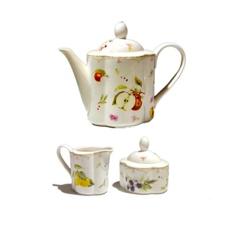 Stokes Vintage Detente Ceramic Teapot + Stokes Vintage Detente Ceramic ...