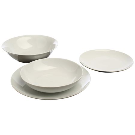 Tognana Set Of Metropolis Bianco Dinnerware 19 Pcs - Makhsoom