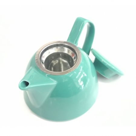 Thinkkitchen Funky Betty Retro Teapot With Infuser Blue 1000ml - Makhsoom