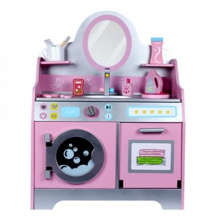 Wooden Laundry Washing Machine Table 50 x 30 x 62 CM - Makhsoom